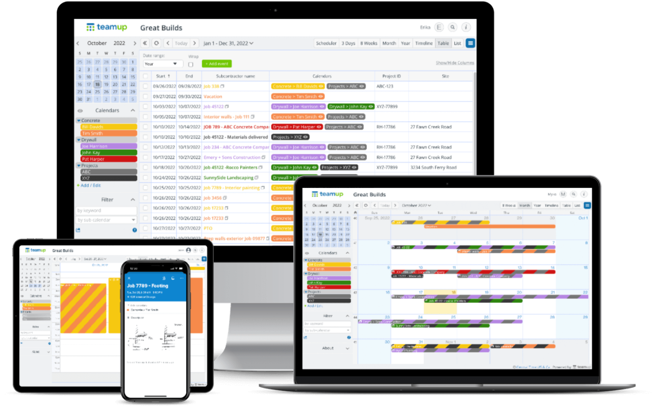Shareable Calendar for Groups and Business
