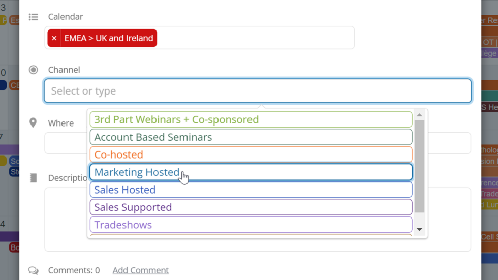 Global Events Calendar - Teamup.com