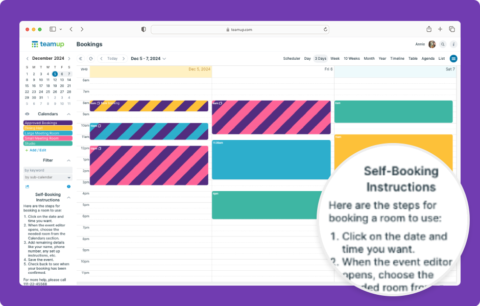 Self-Booking Guidelines: How to Help Users Book on Your Calendar - Teamup.com
