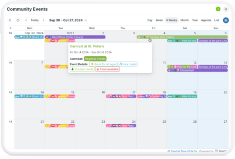 How to Easily Share Your Group Calendar on Facebook - Teamup.com