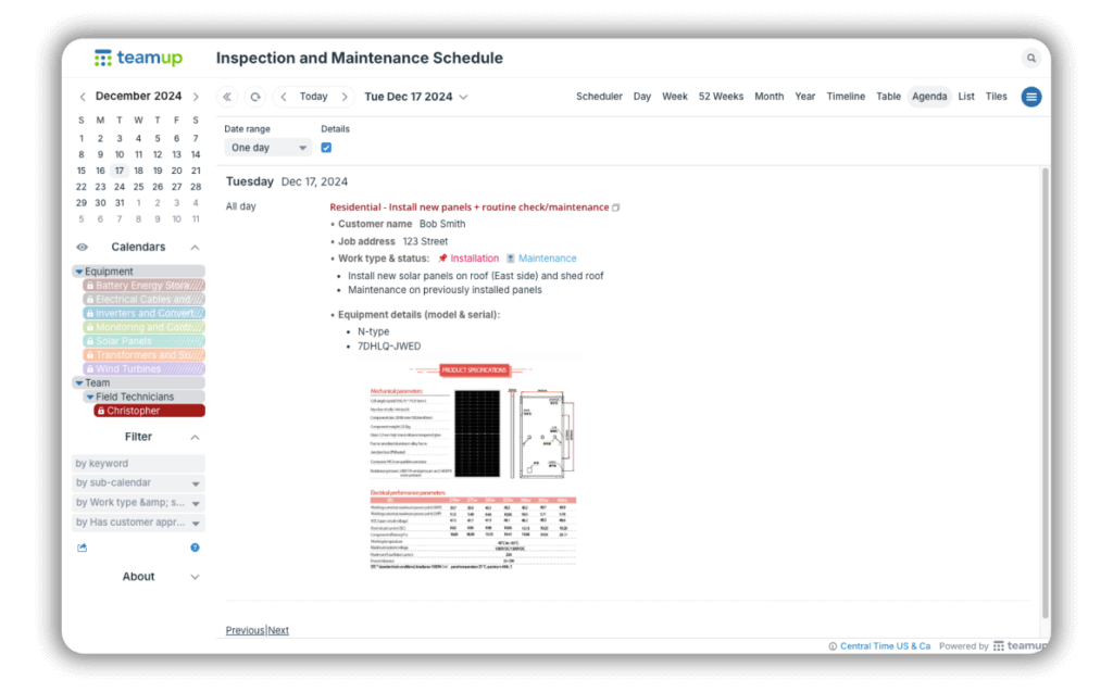 The calendar view that works for you - Teamup.com