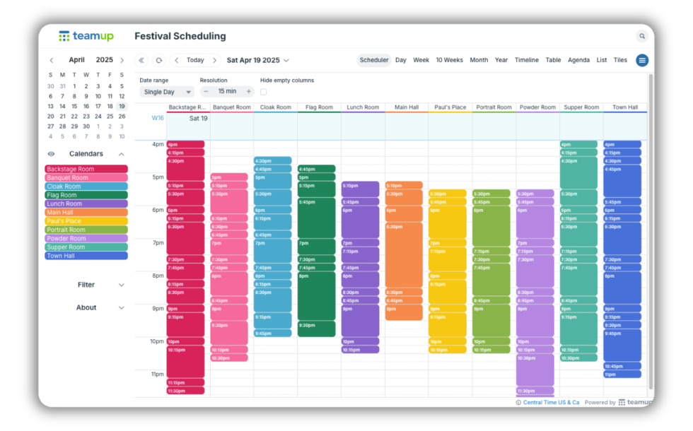 The calendar view that works for you - Teamup.com