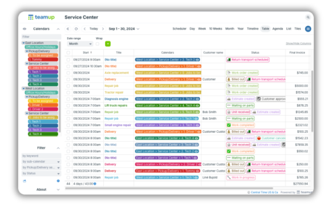 The calendar view that works for you - Teamup.com