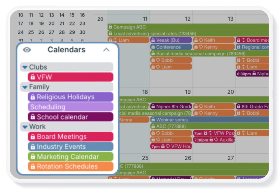 managing multiple calendars Archives - Teamup.com