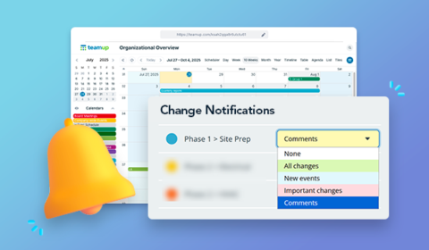 Stay Updated with Change Notifications - Teamup.com