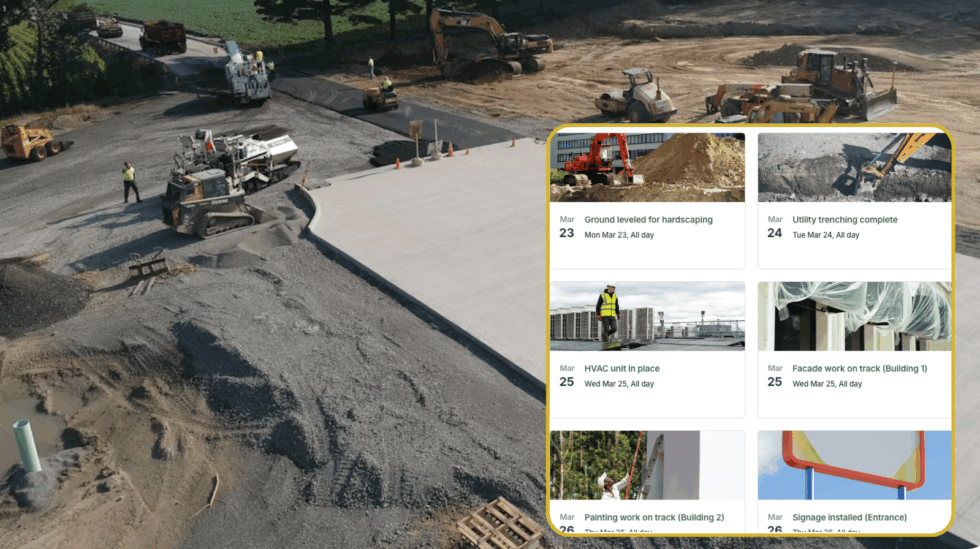 Customized Calendar Access for Sharing Construction Progress with ...